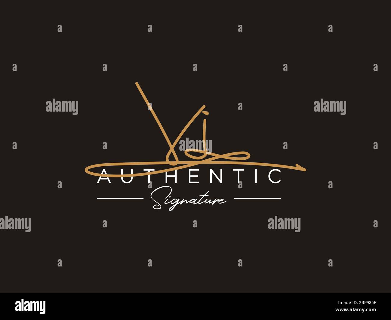 Vi logo vector vectors Stock Vector Images - Alamy