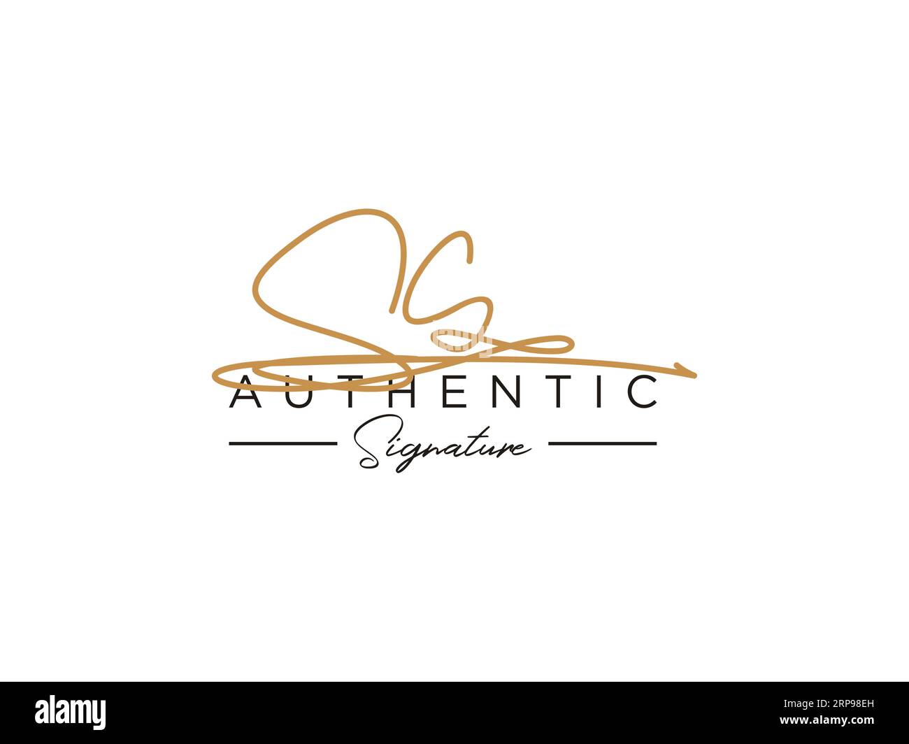 Sc logo design vector vectors hi-res stock photography and images - Alamy