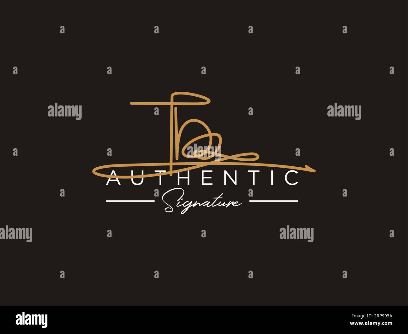 Tb signature hi-res stock photography and images - Alamy