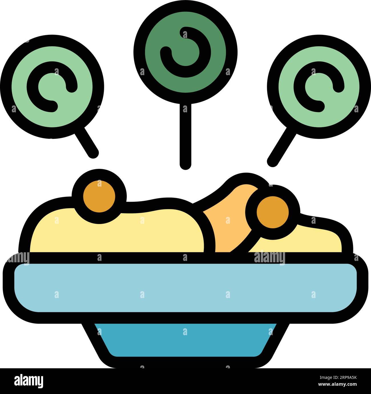 Food safety icon outline vector. Certificate inspection. Quality critic ...