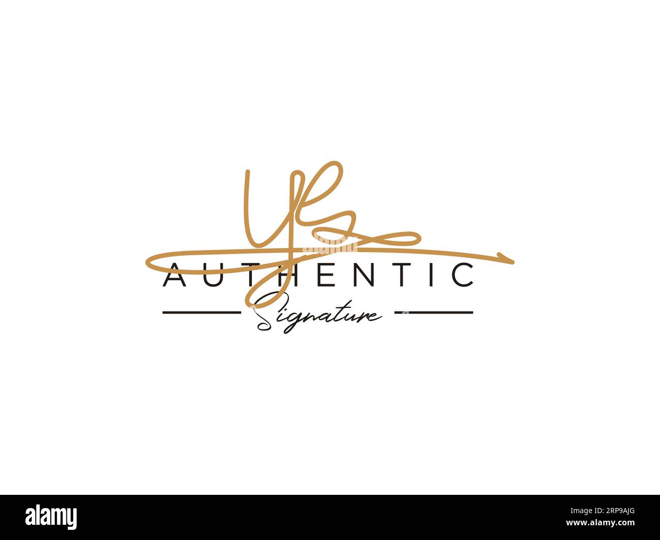 YE Signature Logo Template Vector Stock Vector Image & Art - Alamy