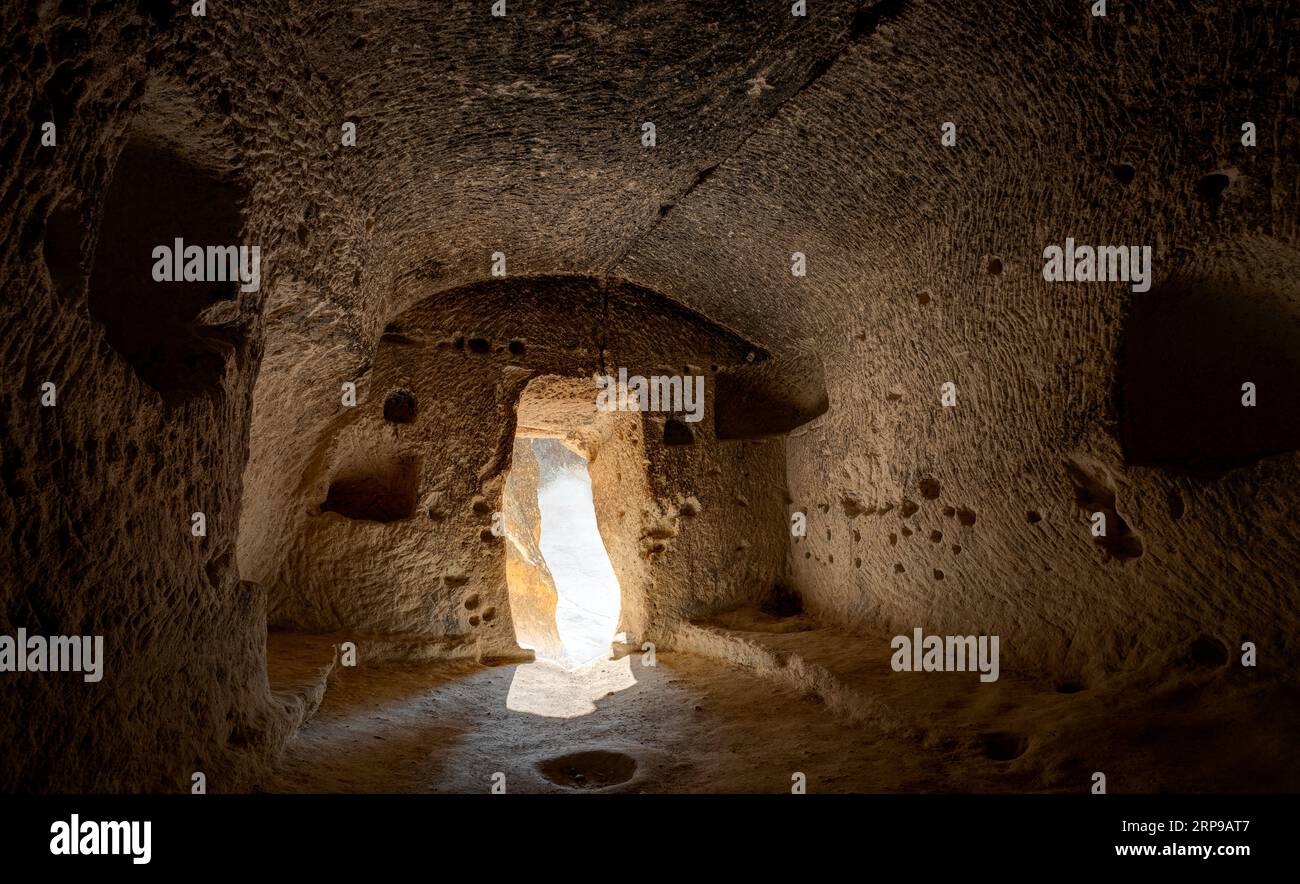 Underground city at Pasabag Monks Valley (a.k.a. Fairy Chimneys ...