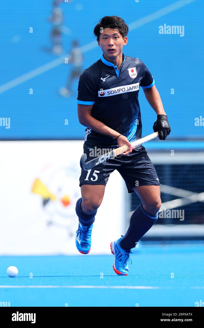 Oi Hockey Stadium Main Pitch, Tokyo, Japan. 3rd Sep, 2023. Ken ...