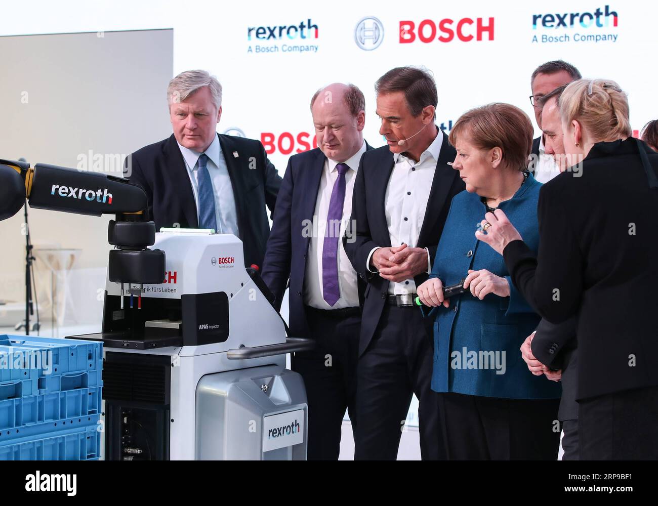 Bosch rexroth booth hi-res stock photography and images - Alamy