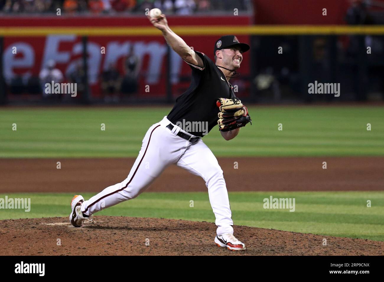 PHOENIX, AZ - SEPTEMBER 03: Arizona Diamondbacks relief pitcher Bryce ...