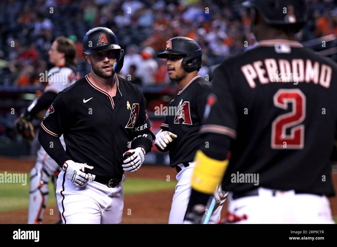 PHOENIX, AZ - SEPTEMBER 03: Arizona Diamondbacks first baseman ...