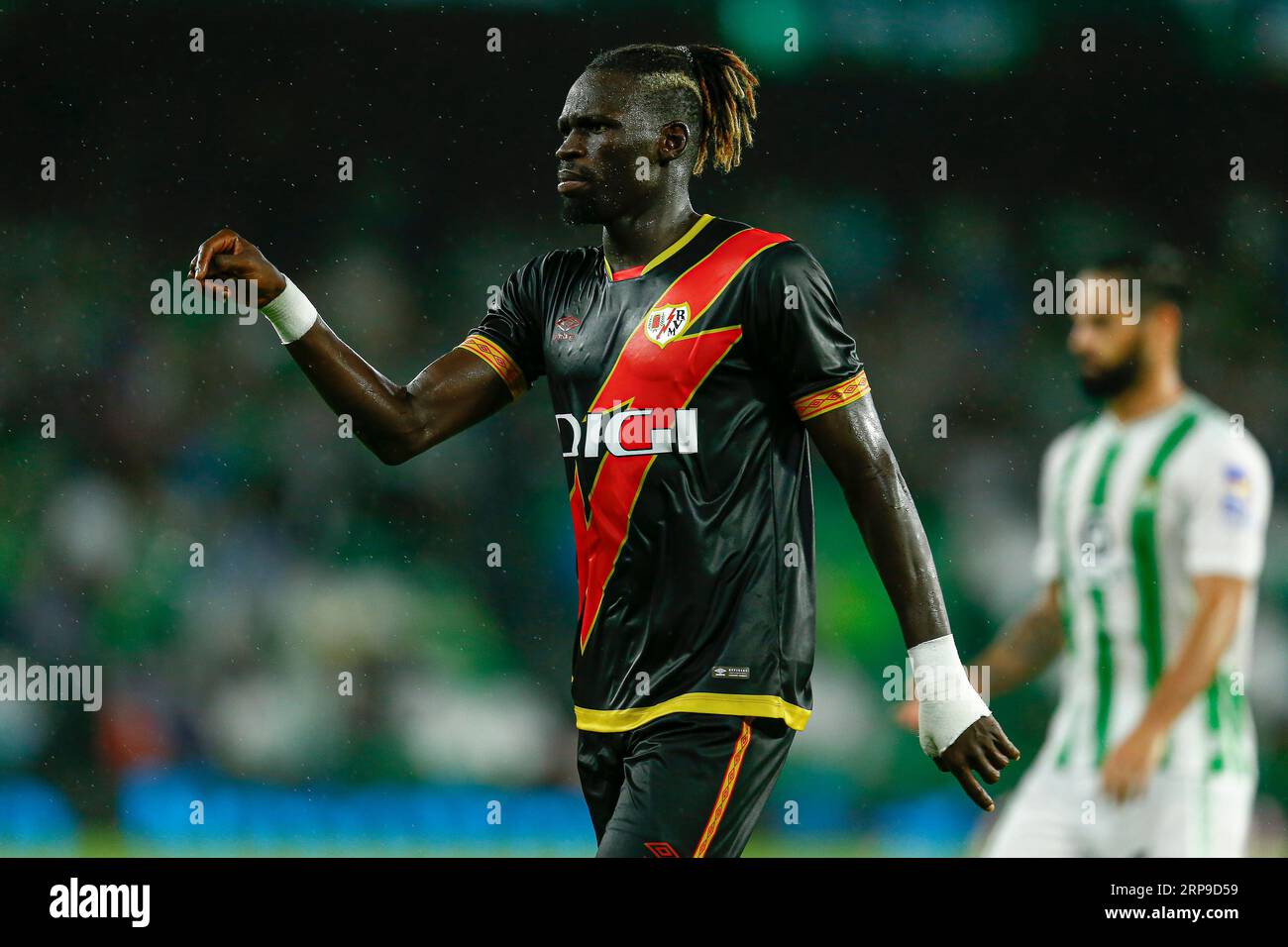 Pathe Ciss of Rayo Vallecano during the La Liga match between Real ...