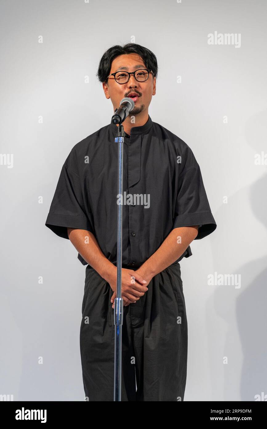 Tokyo, Japan. 2nd Sep, 2023. Takahiro Kunitomo from Isetan Mitsukoshi Ltd., September 2, 2023 ...