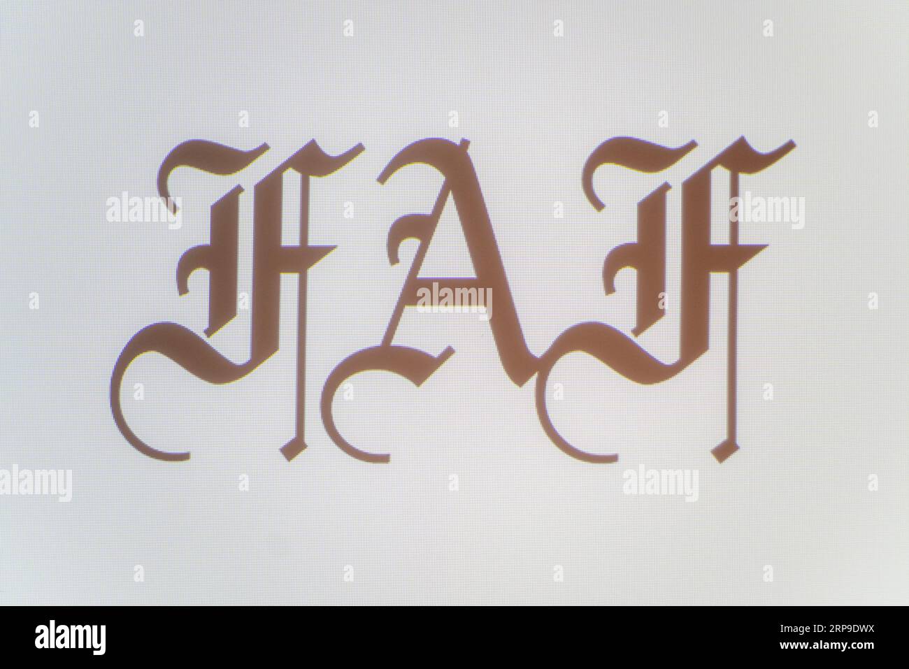 Faf logo hi-res stock photography and images - Alamy