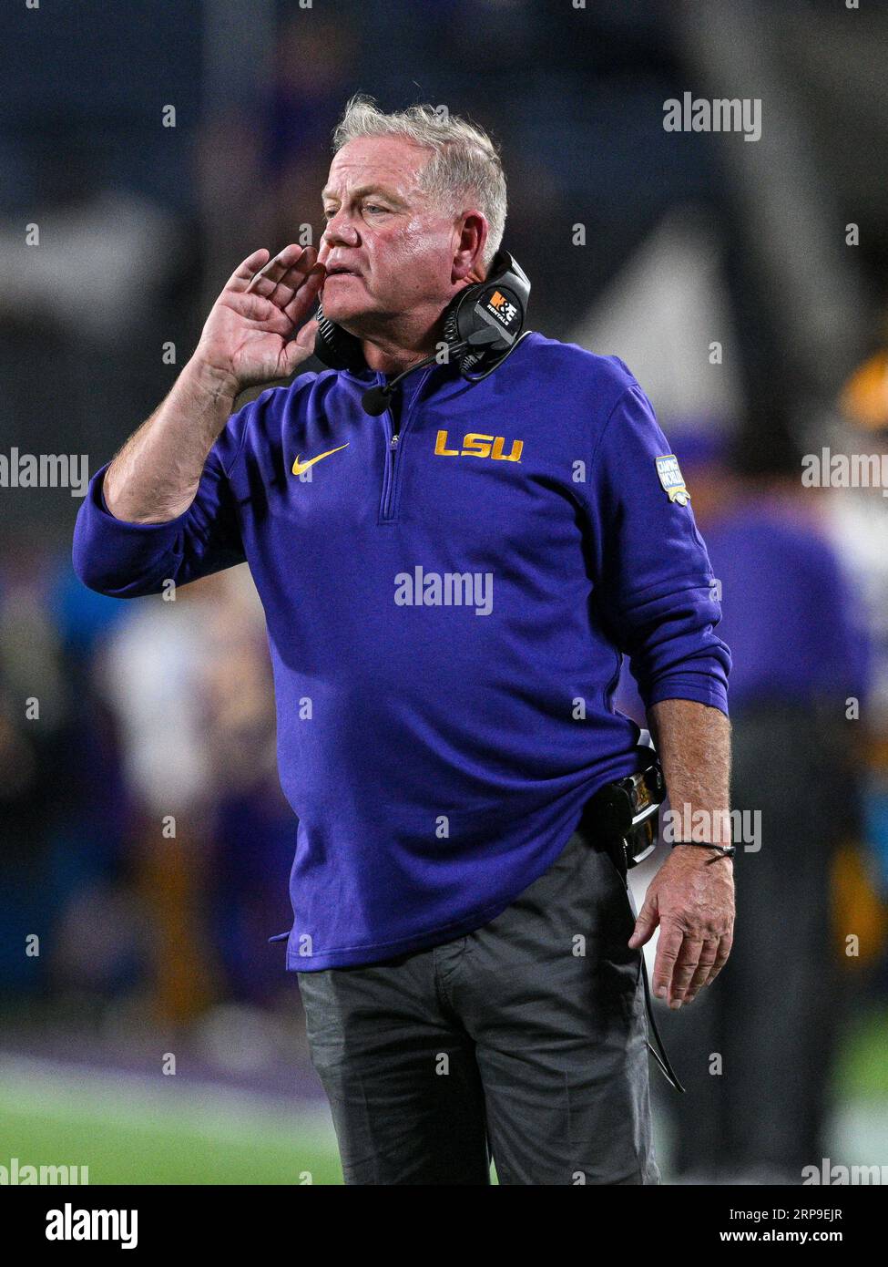 Brian kelly 2023 lsu hi-res stock photography and images - Alamy
