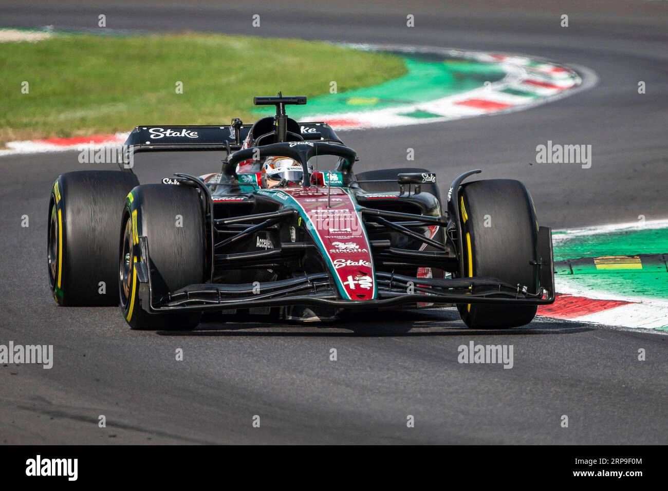 Monza, Italy. 03rd Sep, 2023. Alfa Romeo F1 Team Stake's Finnish driver ...