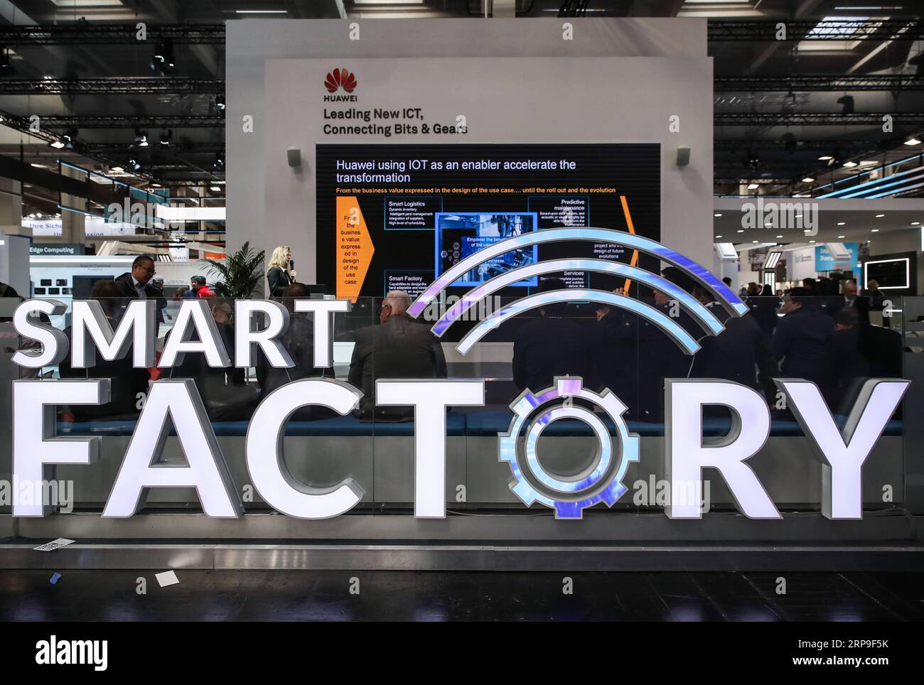 Hannover fair booth hi-res stock photography and images - Alamy