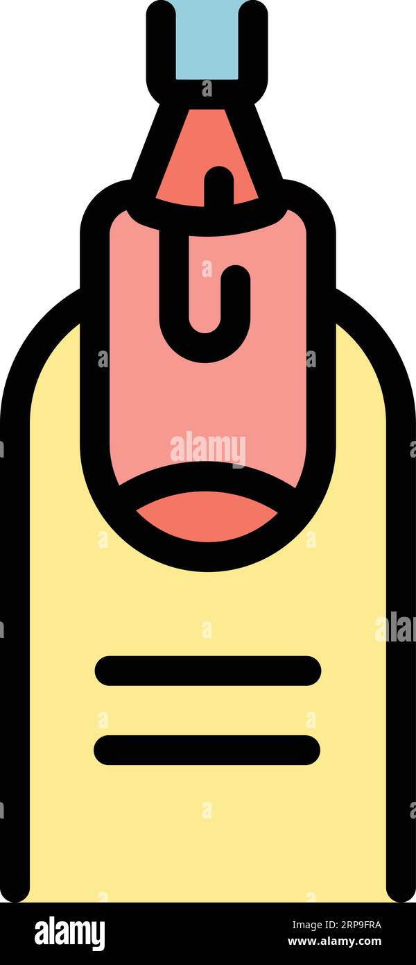 Nail bar file Stock Vector Images - Alamy