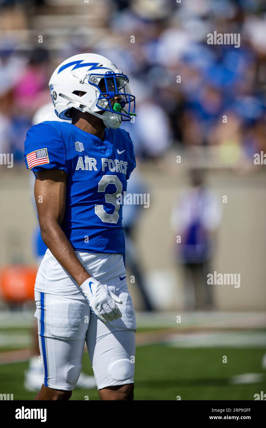 September 02, 2023: Air Force cornerback Jamari Bellamy (3) during a ...