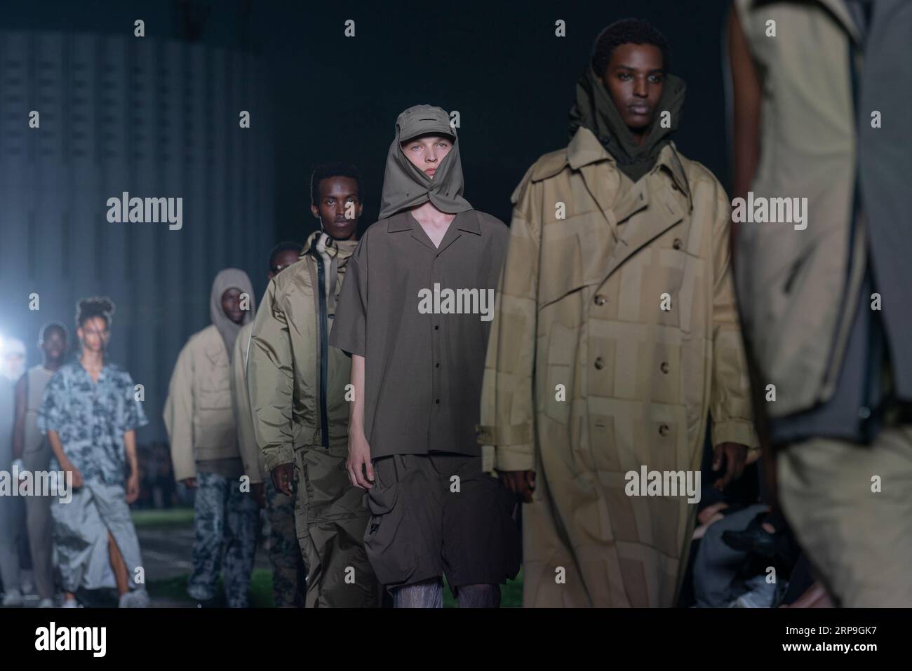 Tokyo, Japan. 1st Sep, 2023. Runway models, September 1, 2023 - Rakuten ...