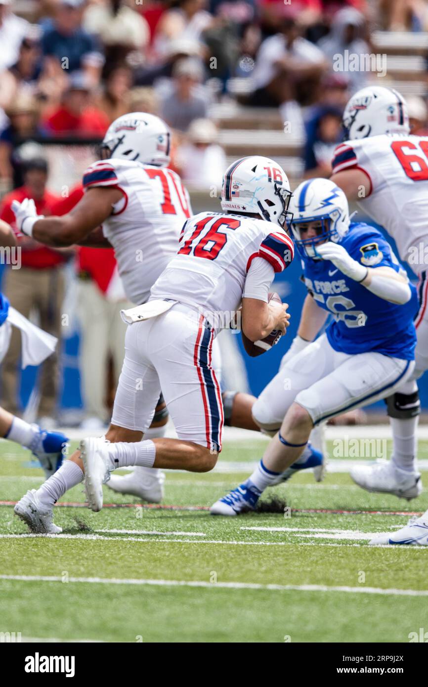 September 02, 2023: Robert Morris quarterback Anthony Chiccitt (16 ...