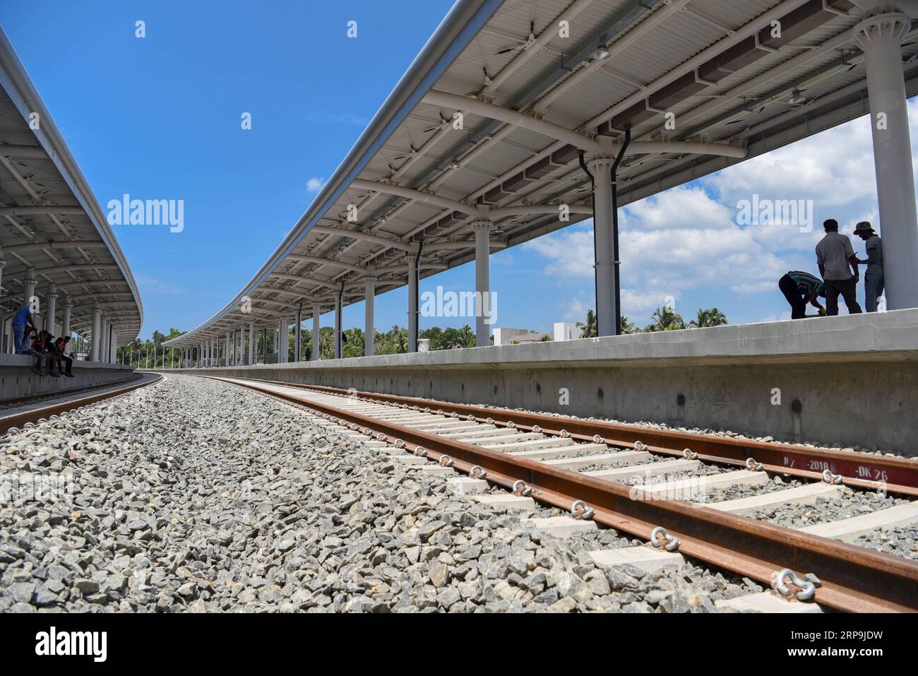 (190409) -- MATARA, April 9, 2019 (Xinhua) -- Photo taken on April 5 ...