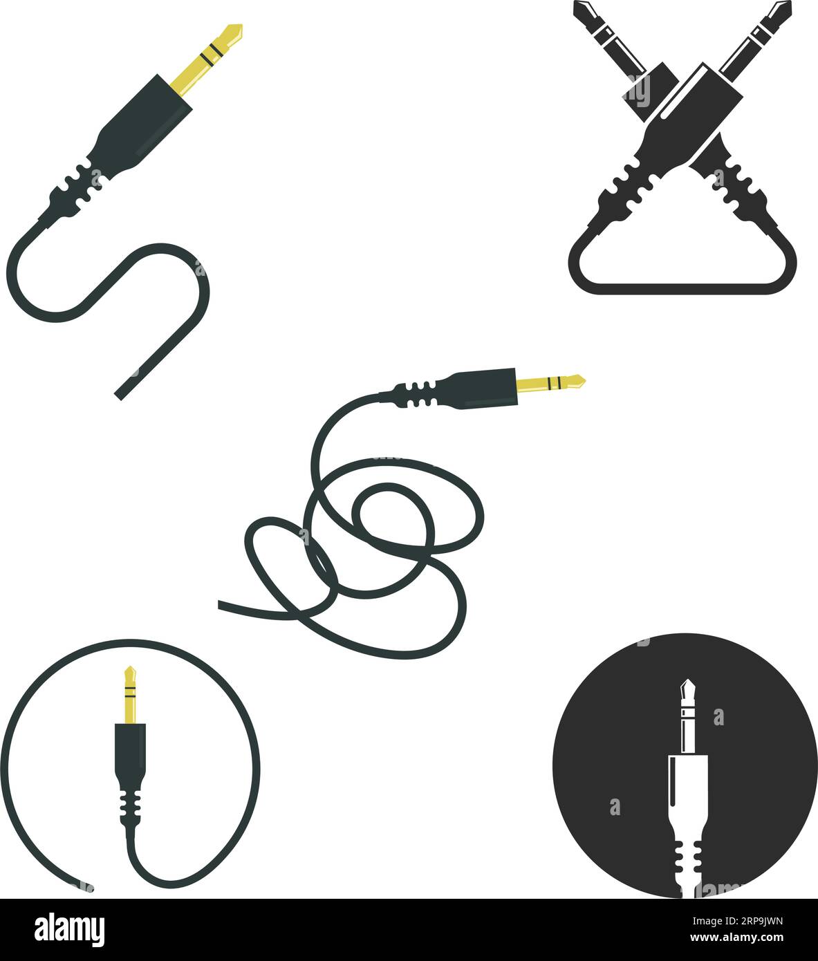 Male connector plug Stock Vector Images - Alamy