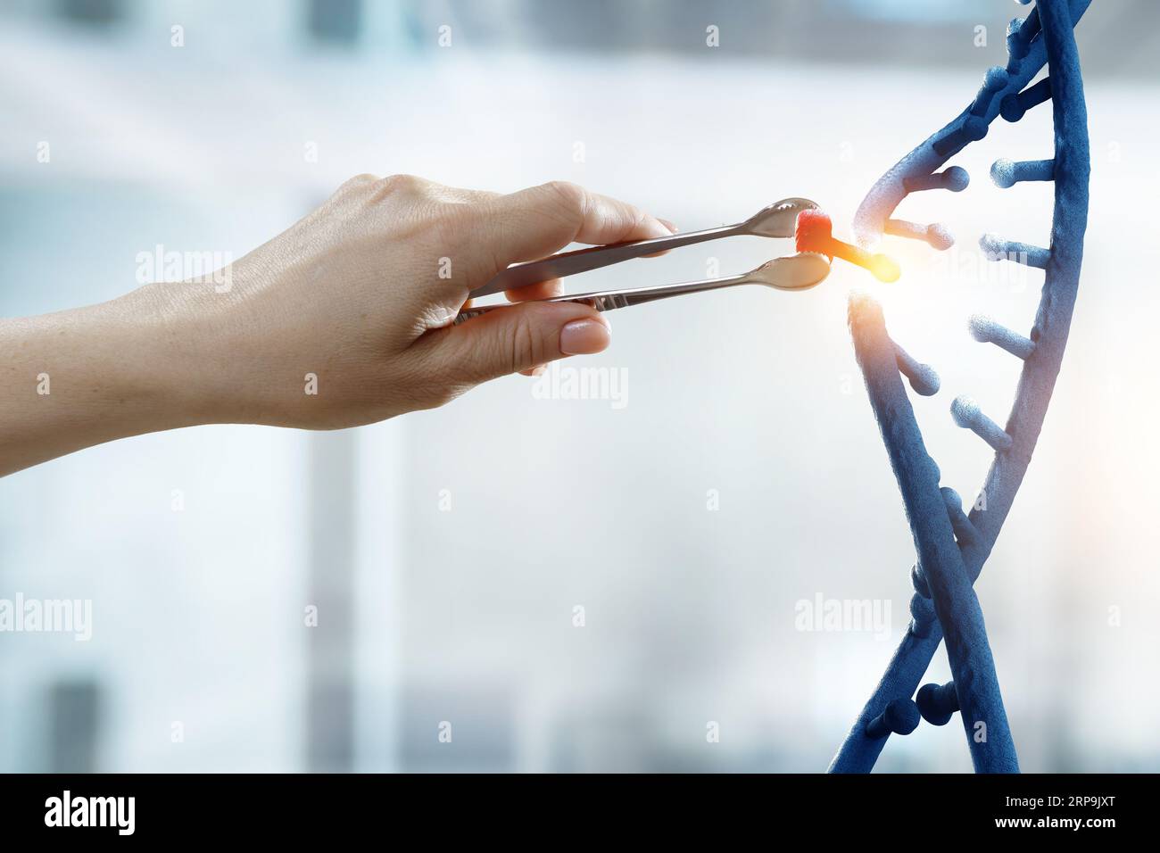 Innovative DNA technologies in science and medicine Stock Photo - Alamy