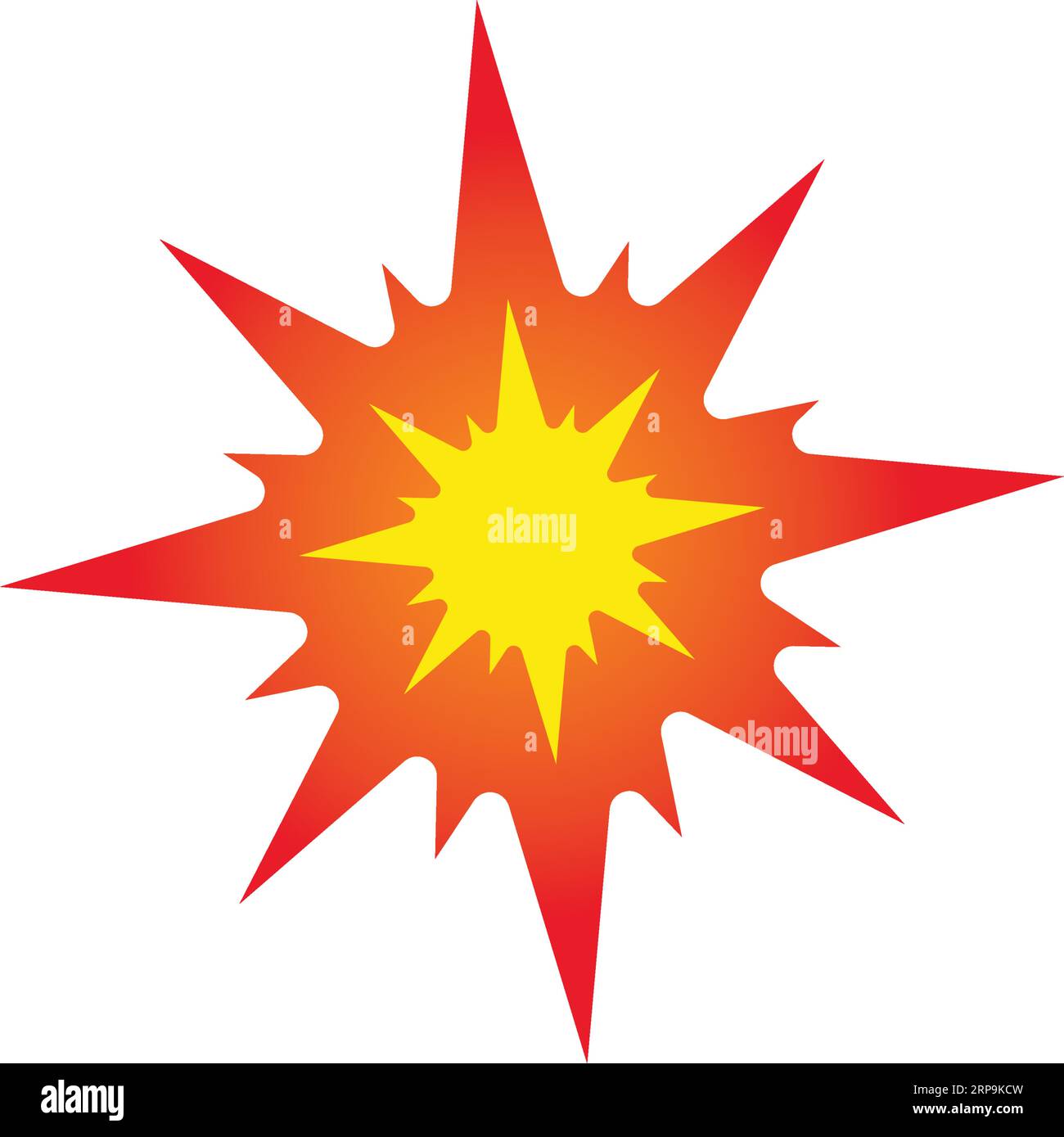 Volcano blast vector vectors Cut Out Stock Images & Pictures - Alamy