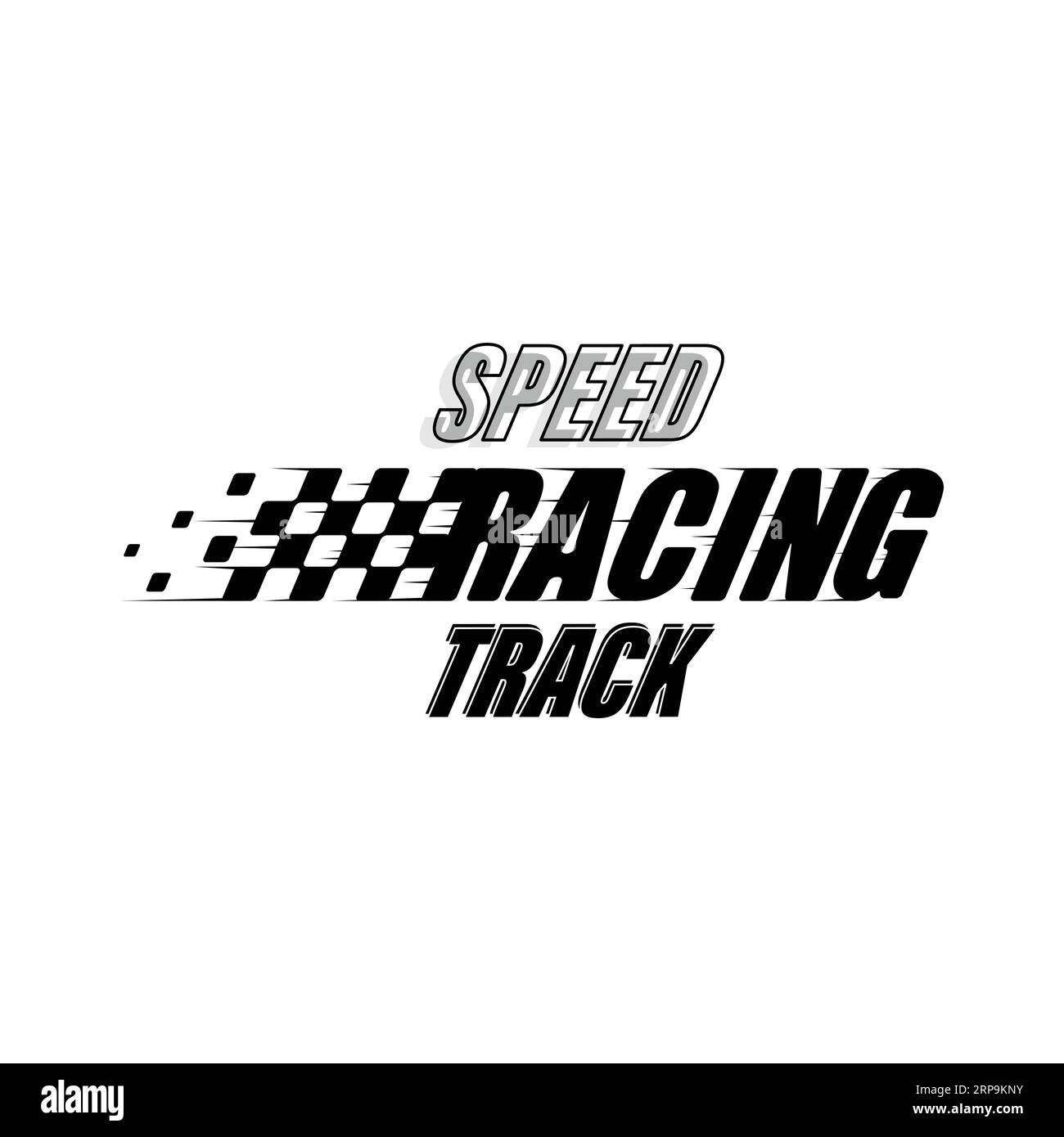 Sport racing track logo silhouette Stock Vector Image & Art - Alamy