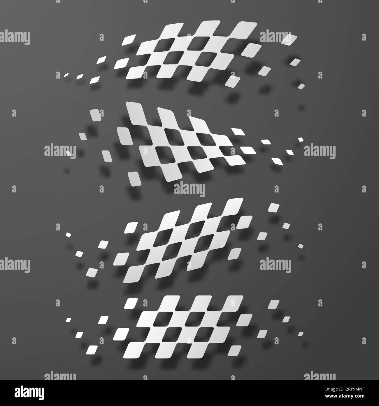 Shadows of flags Stock Vector Images - Alamy