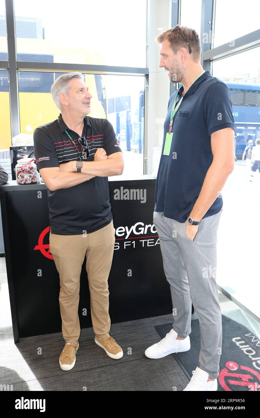 MONZA, Italy, 3. September 2023; Dirk NOWITZKI, Basketball player in ...