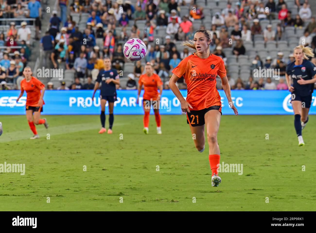 San Diego, USA. 03rd Sep, 2023. September 03, 2023: Houston Dash ...