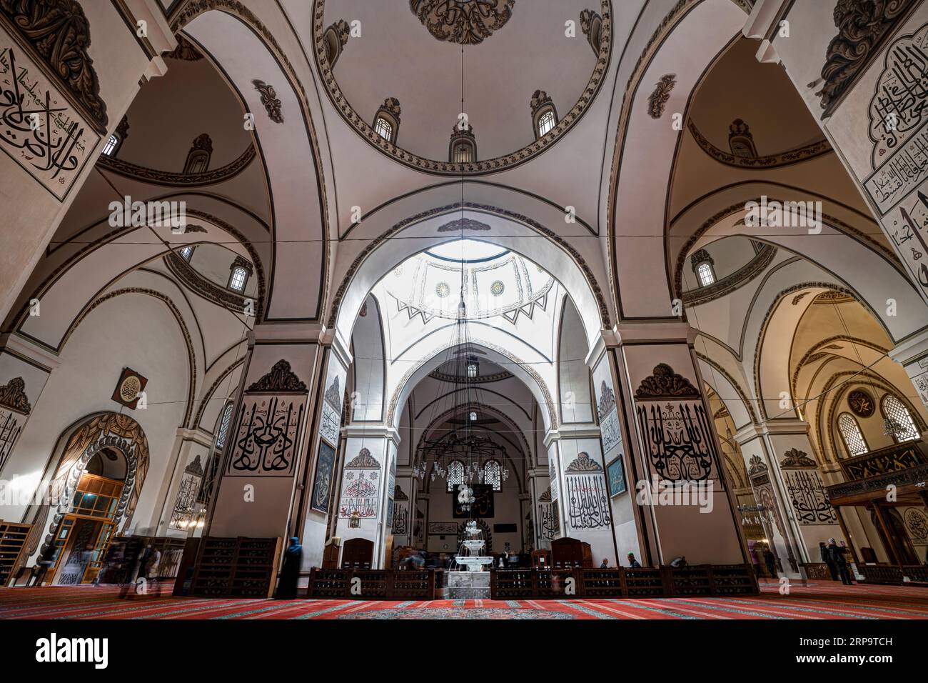 Grand Mosque of Bursa (Bursa Ulu Camii). Bursa, Turkey Stock Photo - Alamy