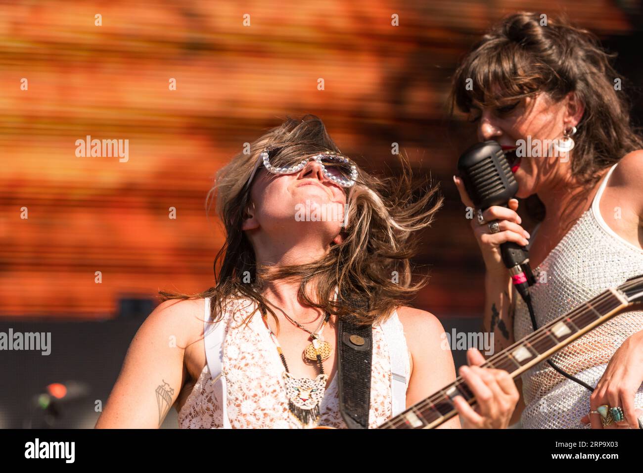 Seattle, USA. 2 Sep, 2023. The Seattle band Thunderpussy performing at ...