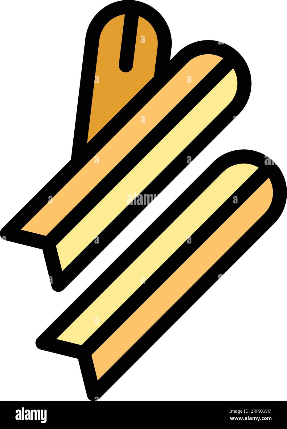 Restaurant churro icon outline hi-res stock photography and images - Alamy