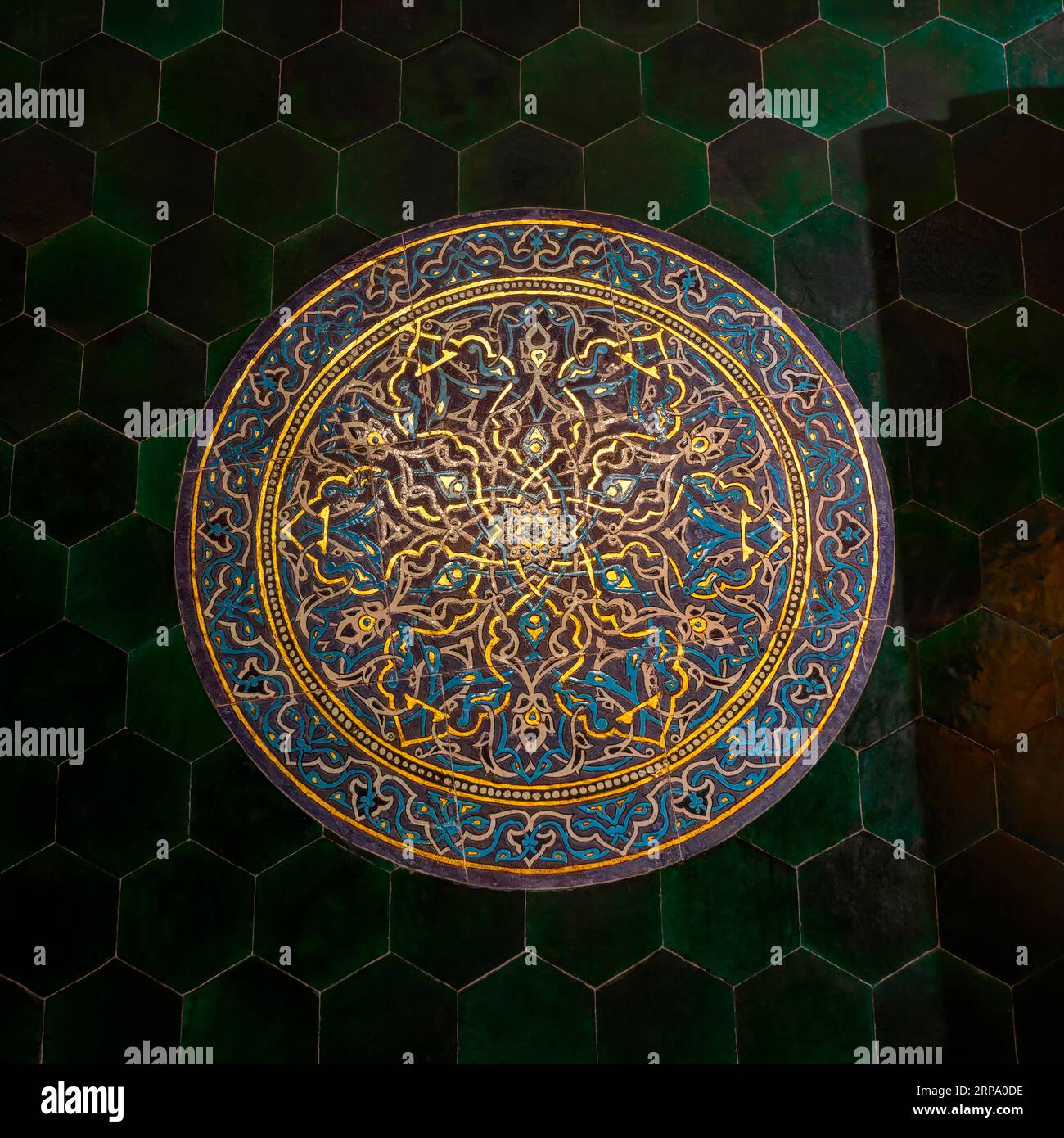 Green Mosque (Yeşil Camii), also known as the Mosque of Mehmed I. Bursa ...