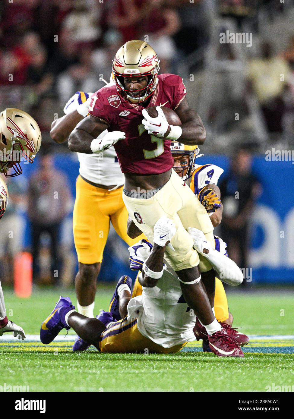 September 3, 2023: Florida State Seminoles running back Trey Benson (3 ...