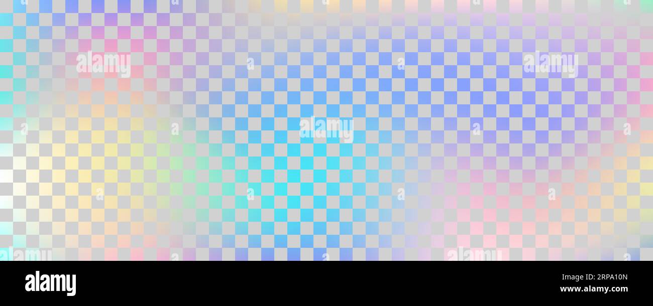 Holographic foil checkerboard background. Iridescent gradient texture ...