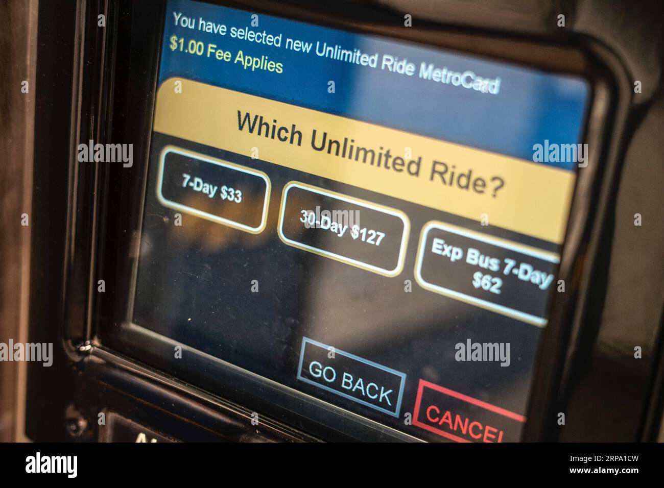 Metrocard vending machine hi-res stock photography and images - Alamy