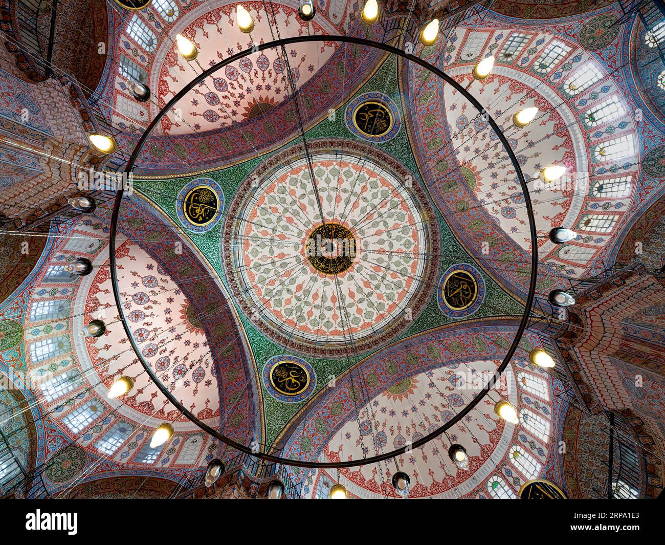 New Mosque (Yeni Cami), originally named Valide Sultan Mosque. Eminönü ...