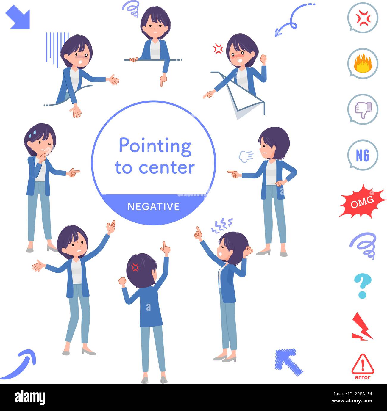 Left secretary Stock Vector Images - Alamy