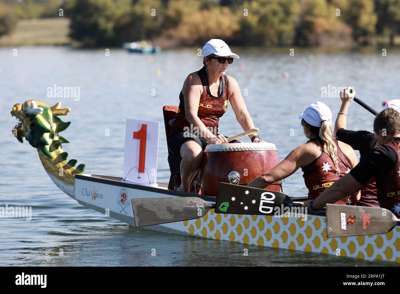 Australian dragon boat hi-res stock photography and images - Alamy