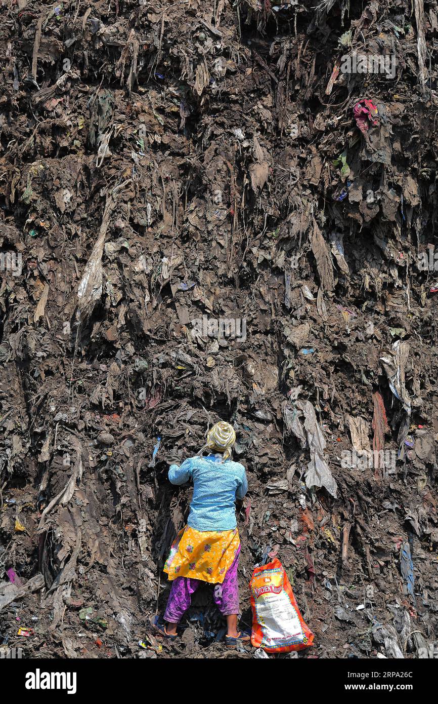 Rag picker india hi-res stock photography and images - Alamy