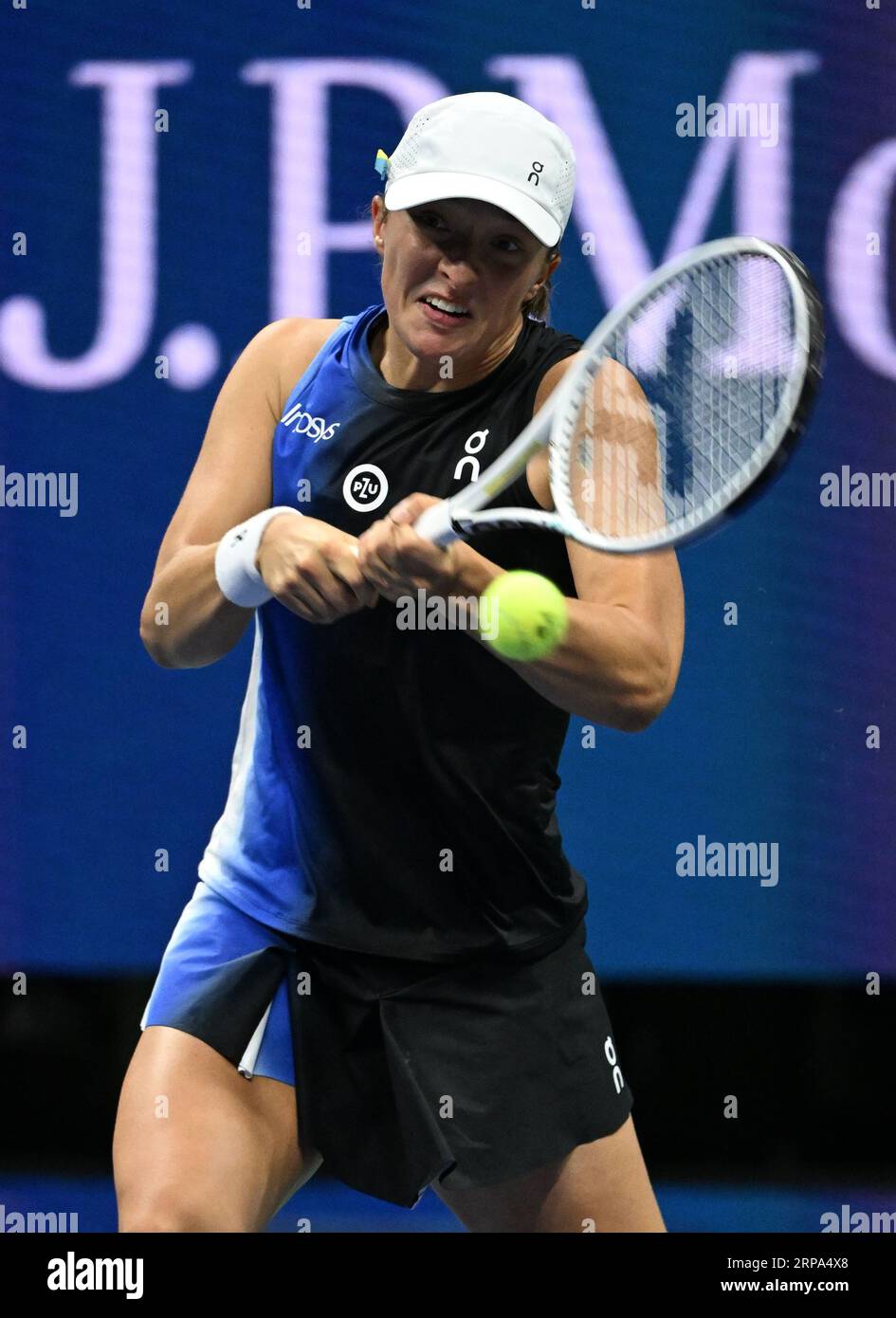 Flushing Meadow, United States. 03rd Sep, 2023. Iga Swiatek of Poland ...