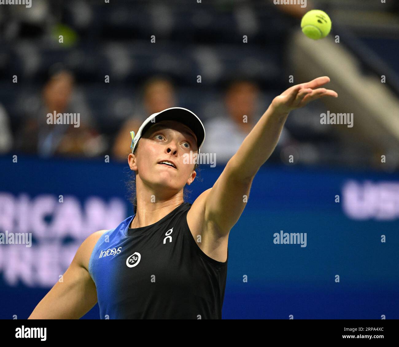Jelena ostapenko arthur ashe stadium hi-res stock photography and images - Alamy