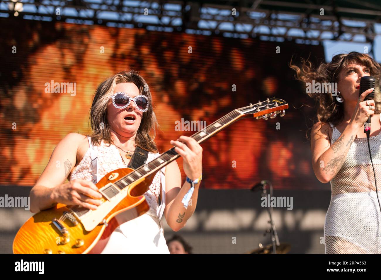 Seattle, USA. 2 Sep, 2023. The Seattle band Thunderpussy performing at ...