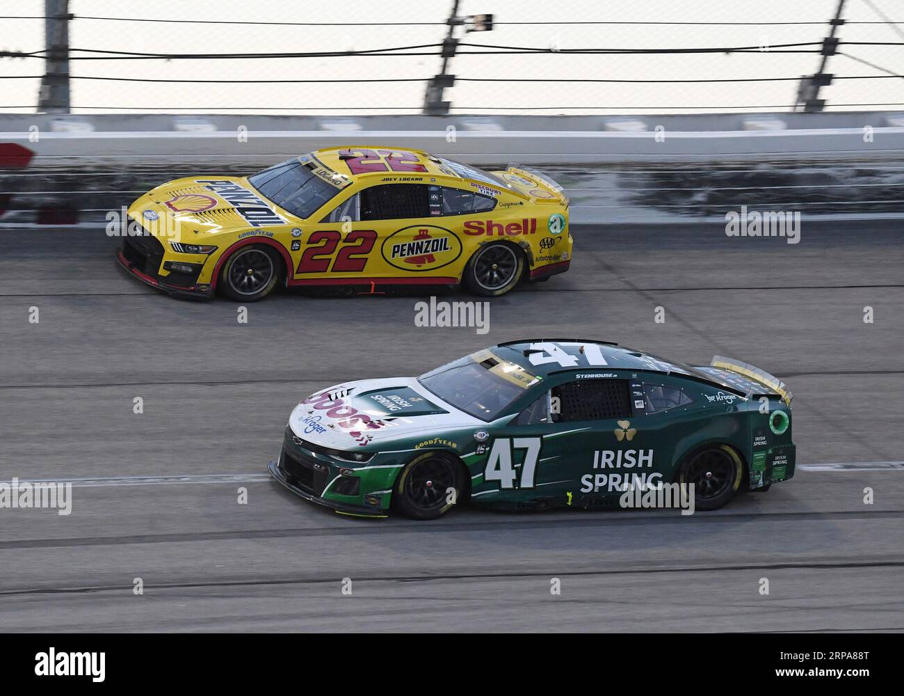 DARLINGTON, SC - SEPTEMBER 03: Ricky Stenhouse Jr (#47 JTG Daugherty ...