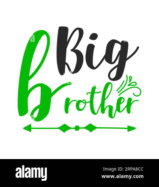 Big brother, typography t shirt design, tee print, freebie SVG, t-shirt ...