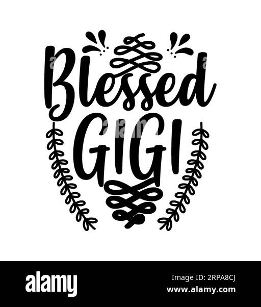 BLessed gig, typography t shirt design, tee print, t-shirt design ...