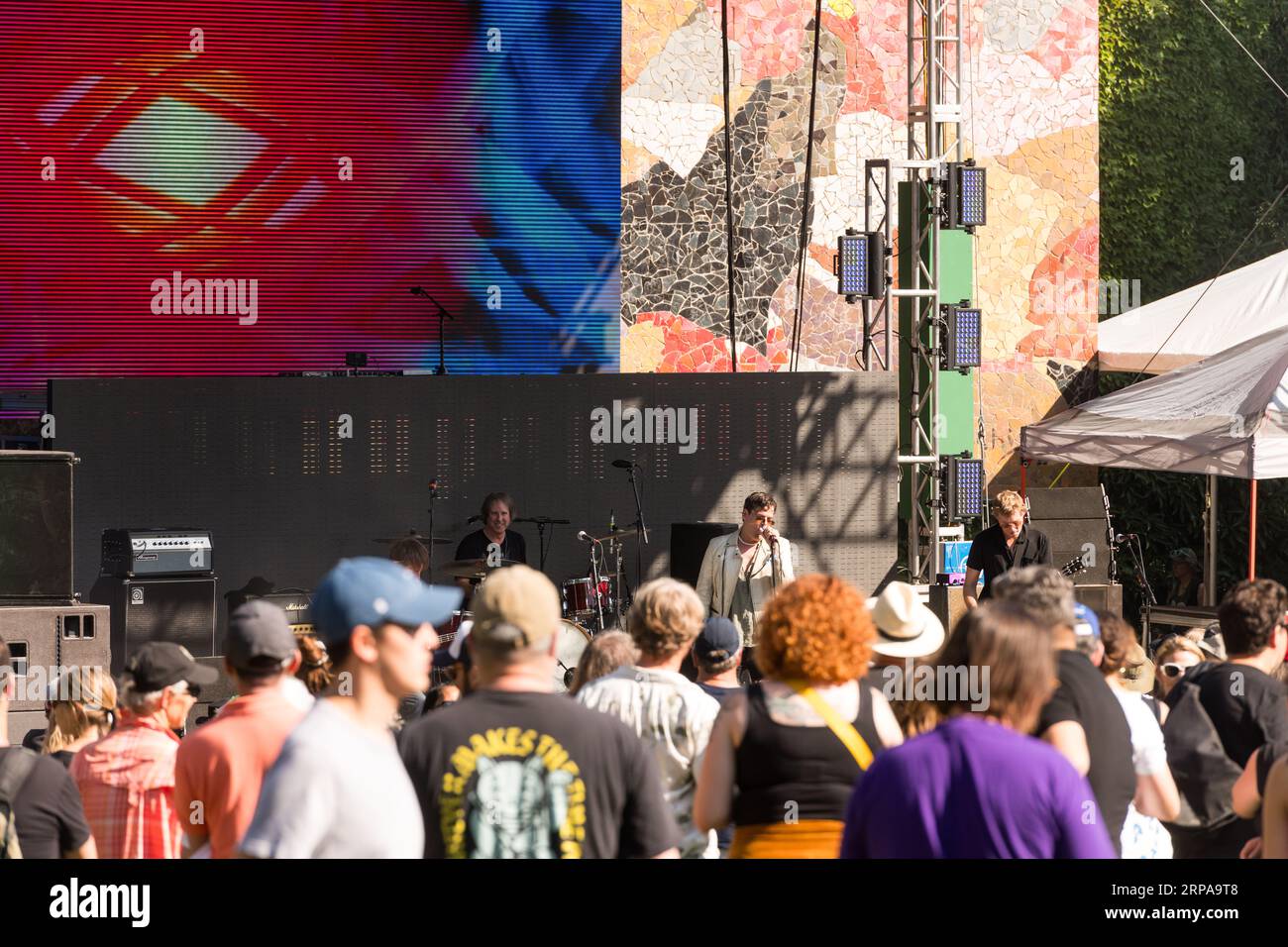 Seattle, USA. 2 Sep, 2023. The Seattle band Sweet Water performing at ...