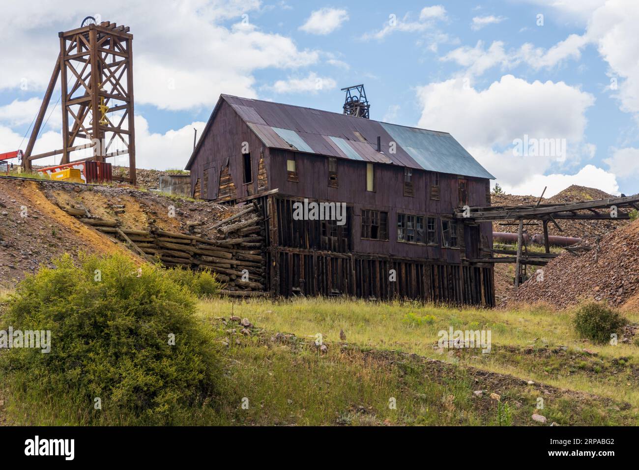 Old abandoned gold mine in hi-res stock photography and images - Alamy