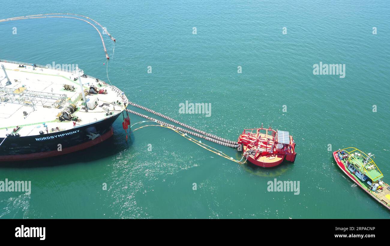 (190504) -- BANDAR SERI BEGAWAN, May 4, 2019 (Xinhua) -- Aerial view of ...