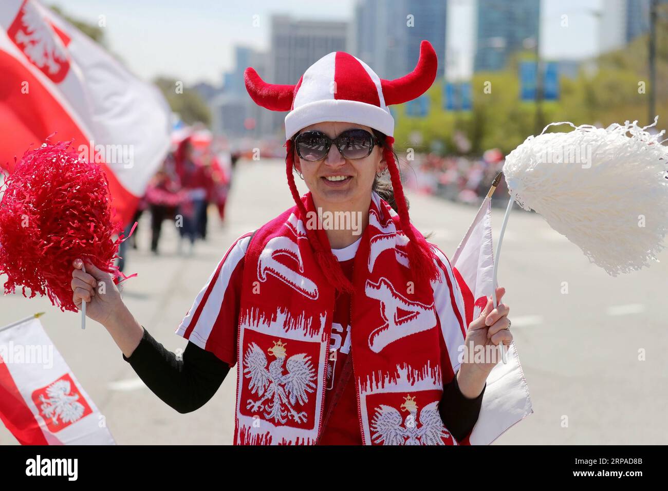 Chicago polish parade hi-res stock photography and images - Alamy