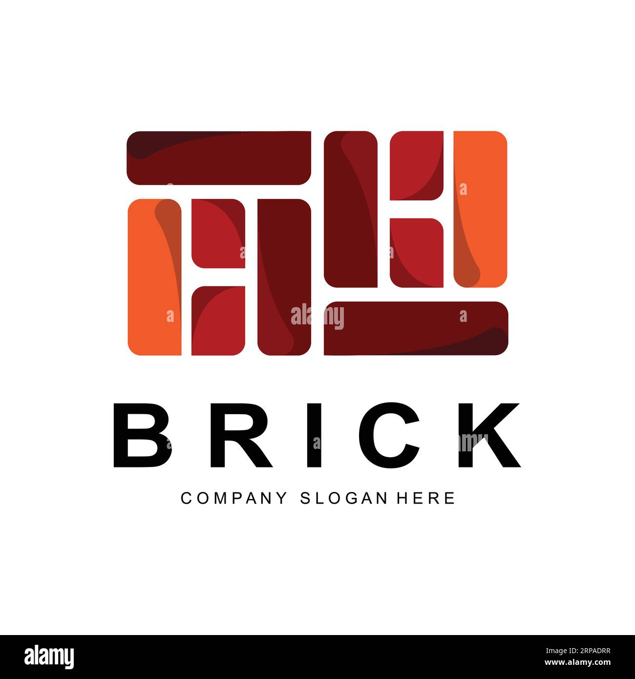 Bricks logo hi-res stock photography and images - Alamy